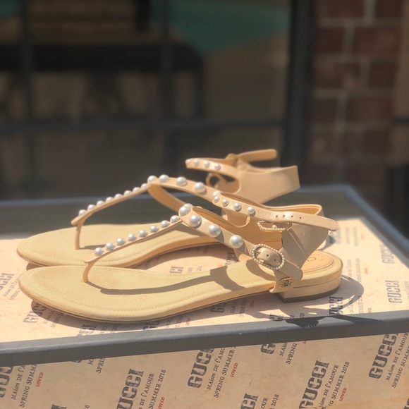 CHANEL | Shoes | Authentic Chanel Sandals | Poshmark
